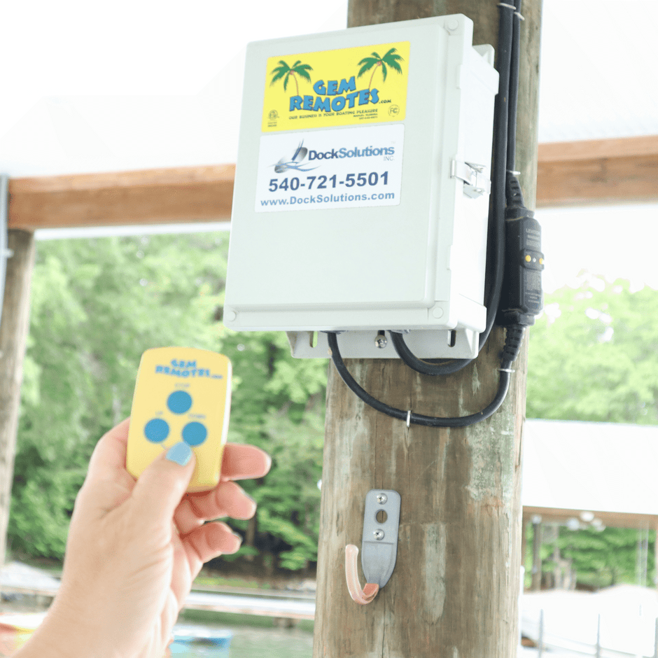 Gem Boat Lift Remote – Dock Solutions, Inc.